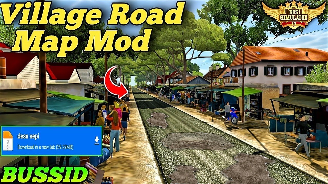 Map Mod Bussid 4.2 - Best Long Offroad Map Mod For Bus Simulator ...