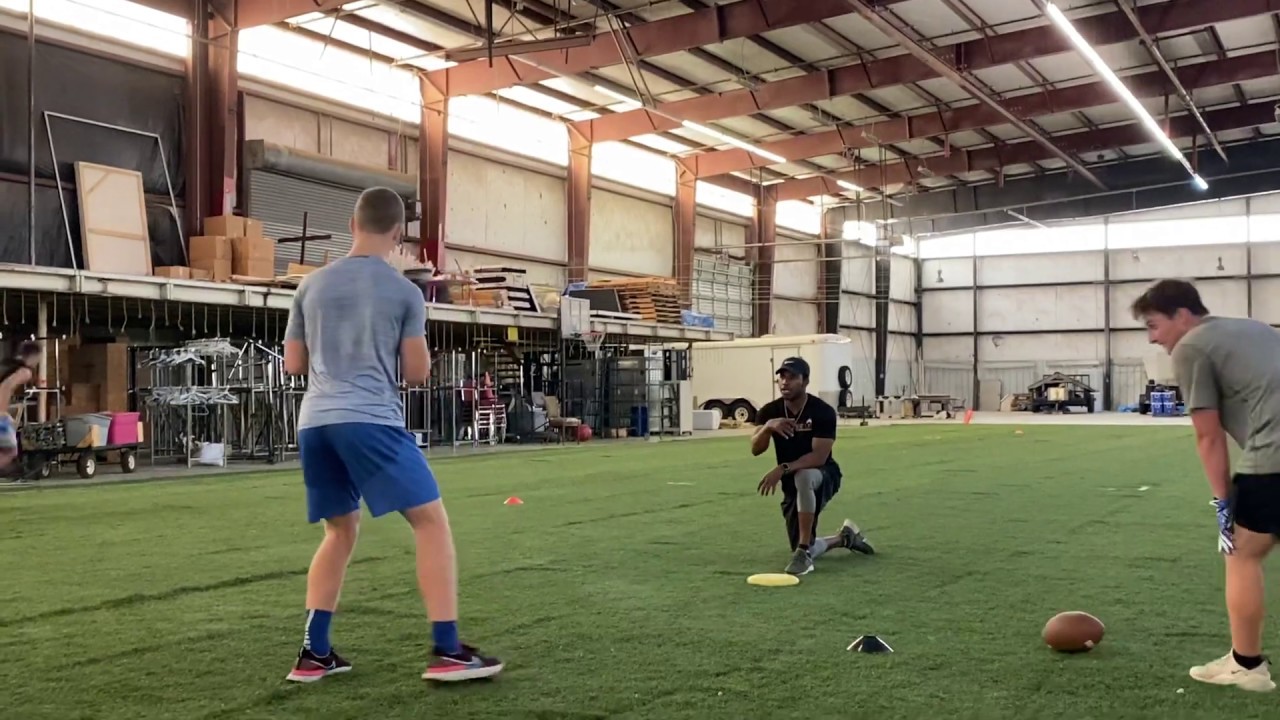 Touch Ethan Rhodes quarterback Maiden High School - YouTube