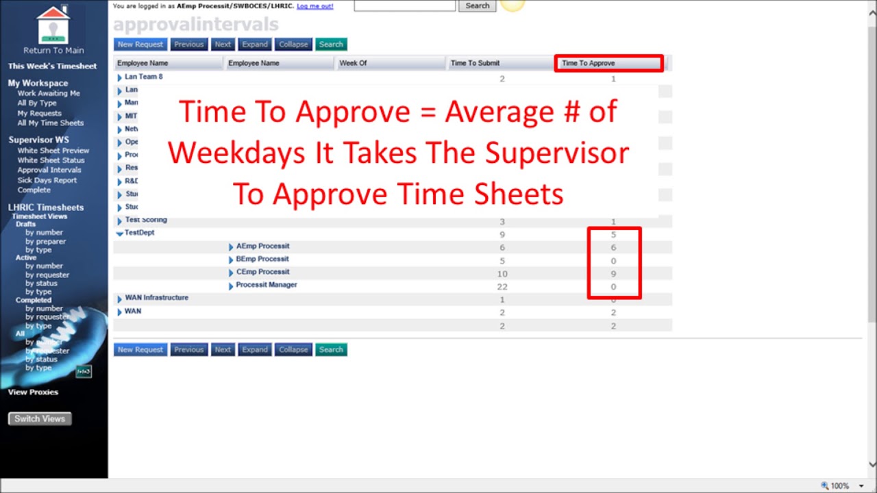 Time Tracking Intervals Report - YouTube