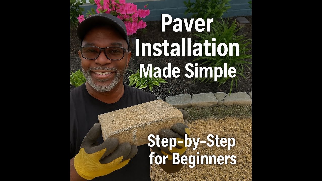 Paver installation made simple Step-by-Step for Beginners. - YouTube