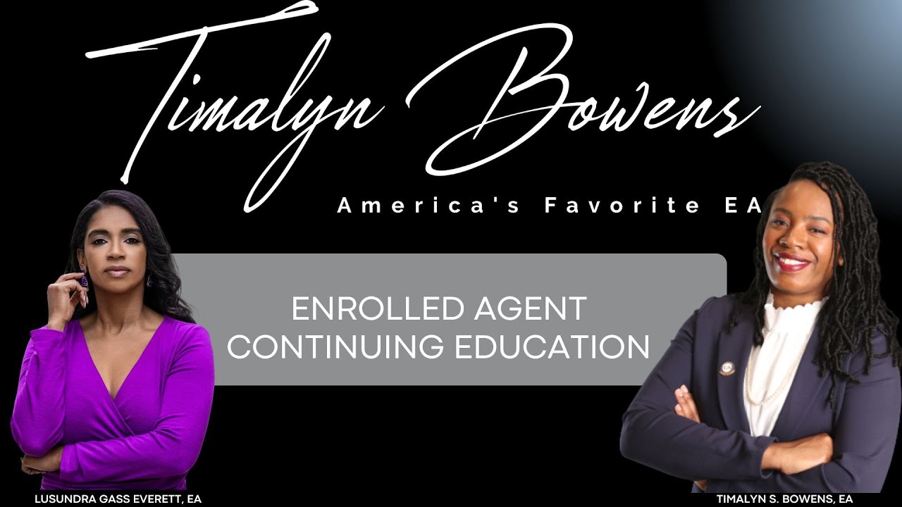 Continuing Education for Enrolled Agents - YouTube
