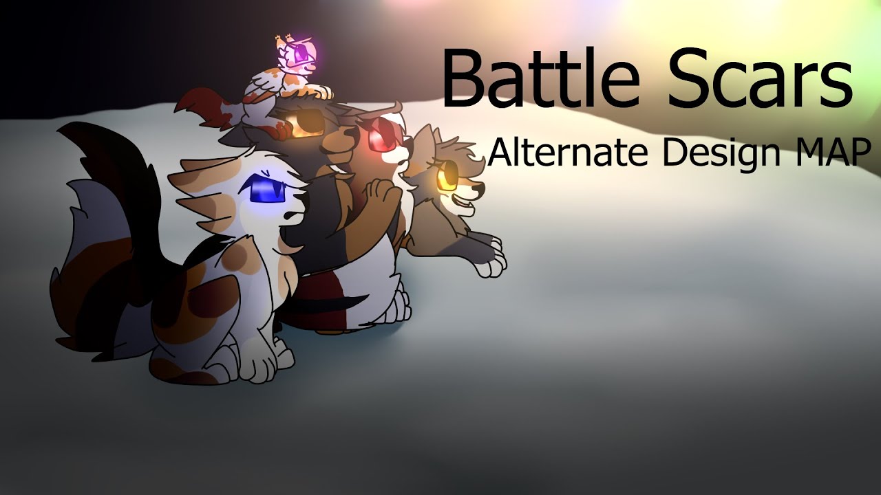 Battle Scars {} ALTERNATE DESIGN OC MAP {} Beginner Friendly!! - YouTube