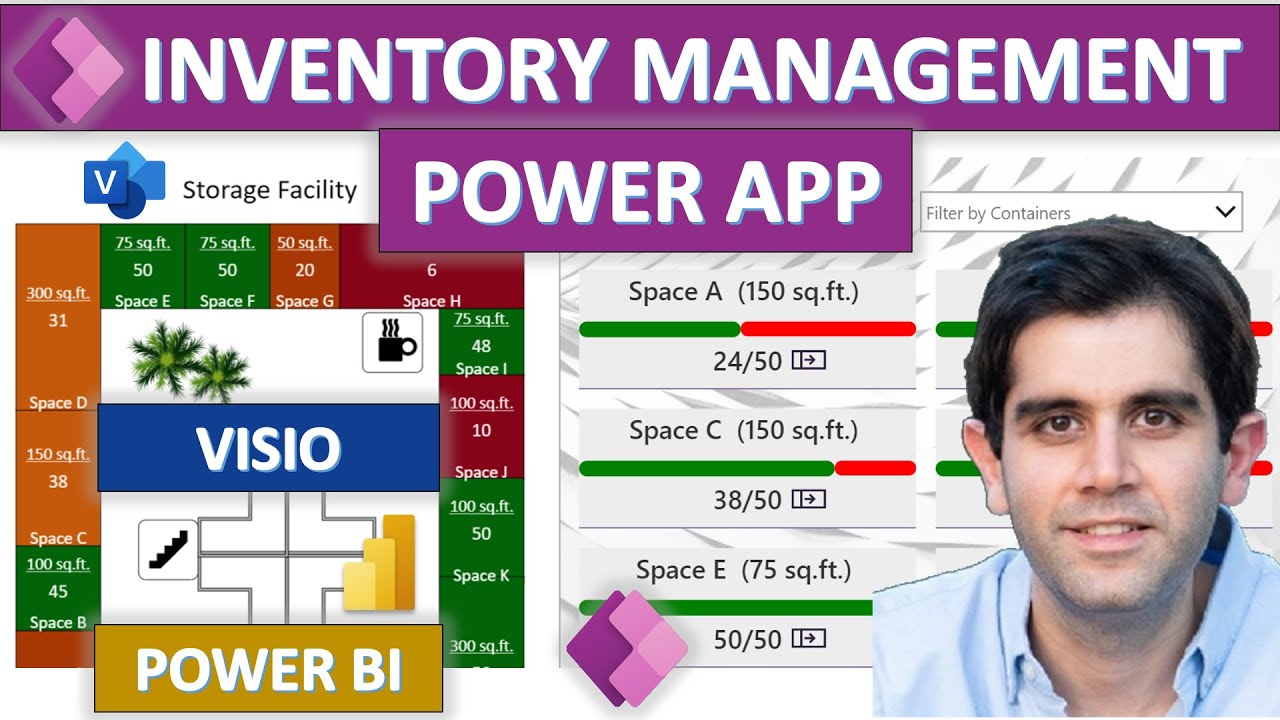 Power BI Tiles & Reports in Power Apps | Inventory Management Solution ...