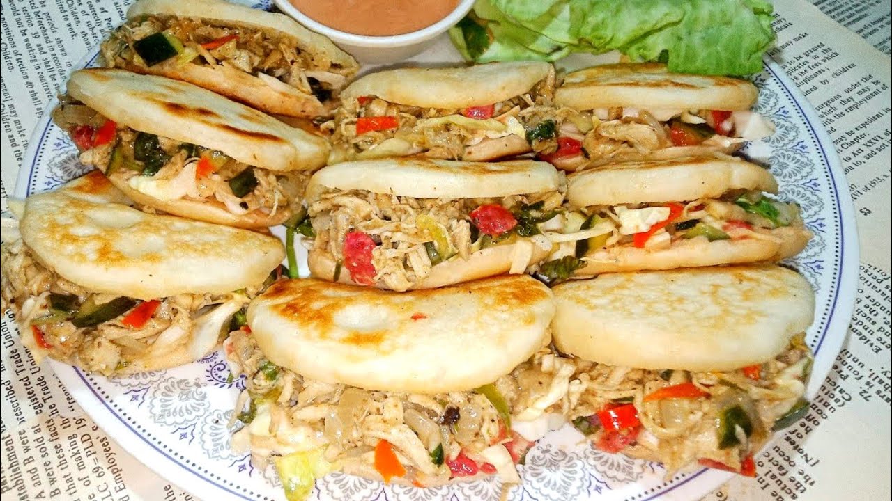 Mini Chicken Shawarma with Homemade Pita Bread | No Oven | Shawarma ...