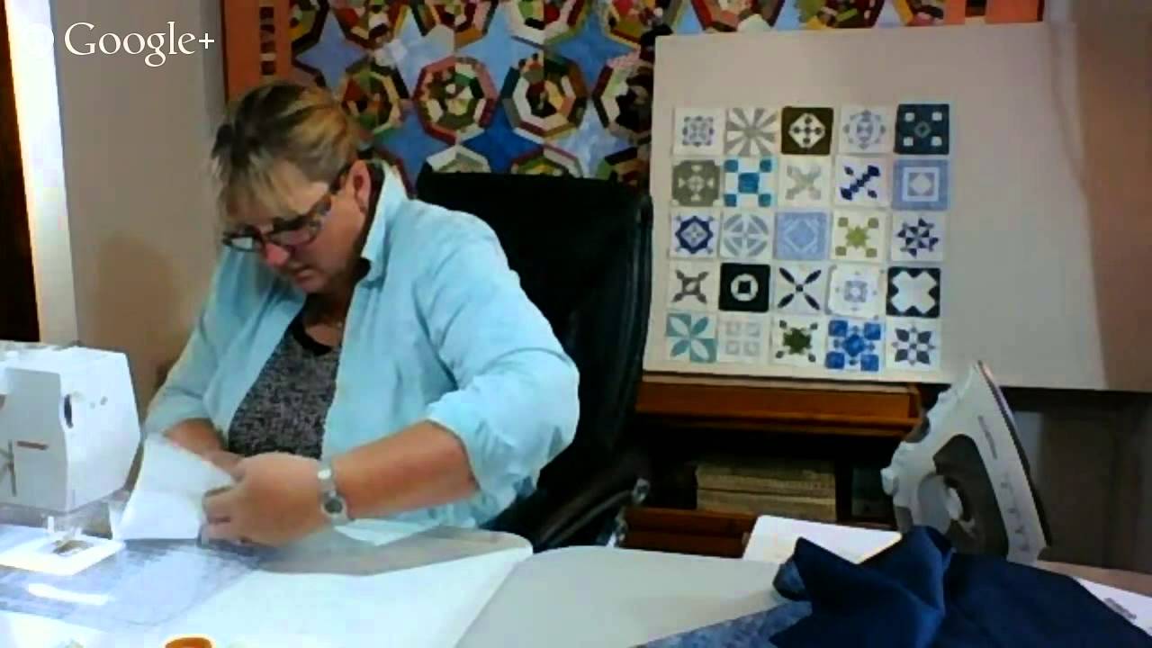 Simply Colorful FiberCast: Candy Dish Quilt Block - YouTube