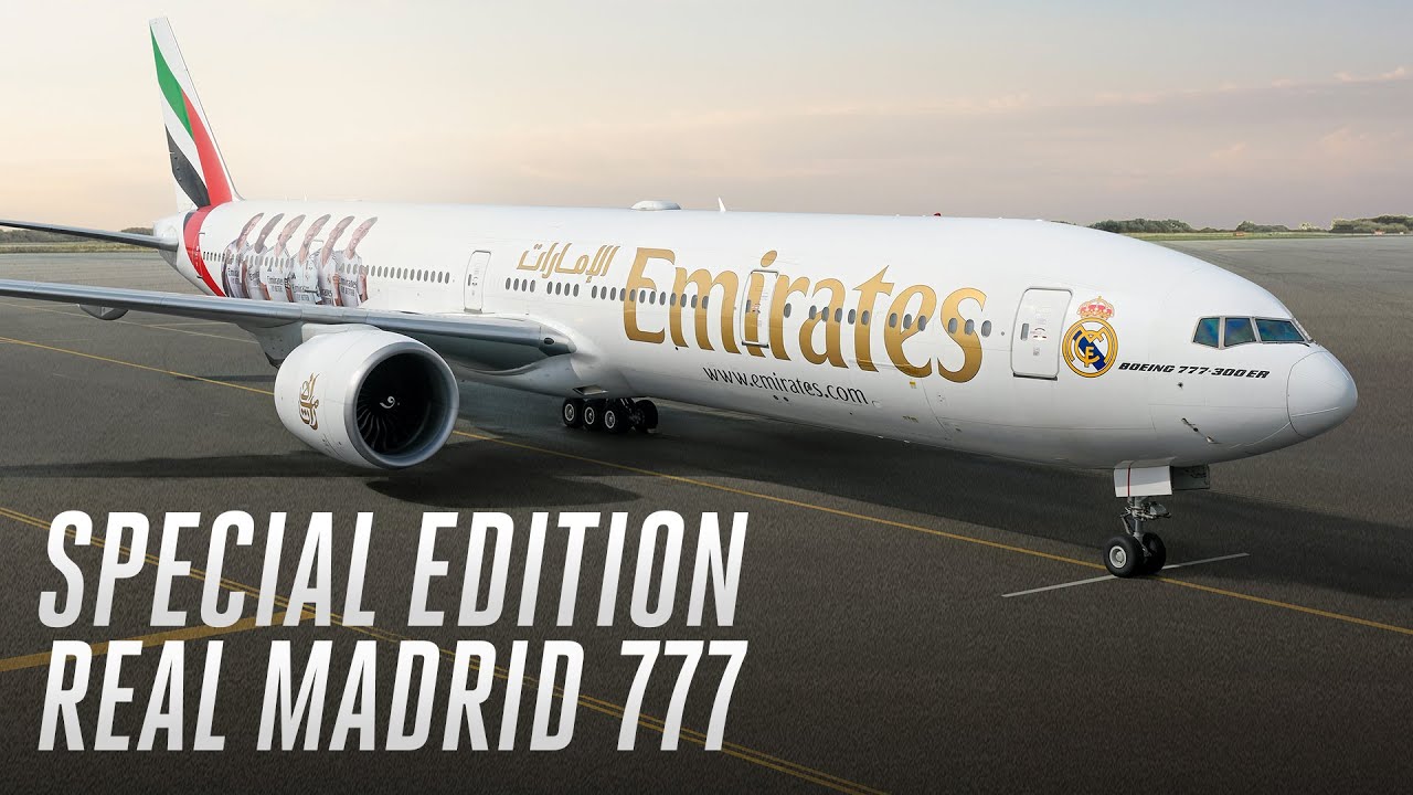 Our Real Madrid 777 is ready for departure | Emirates - YouTube