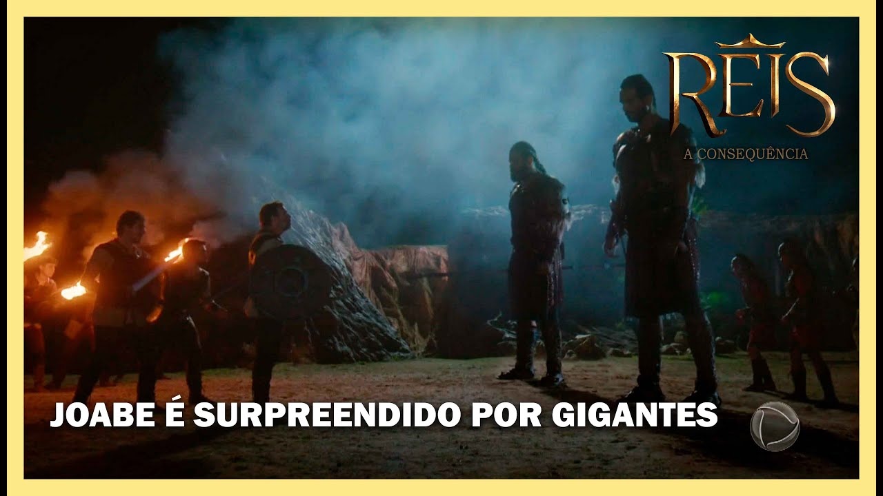Joabe é surpreendido por gigantes durante ataque aos filisteus | NOVELA ...