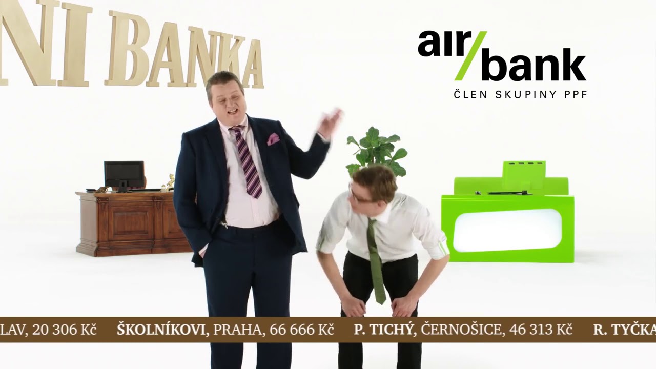 reklama na Air Bank ÚROKY - YouTube