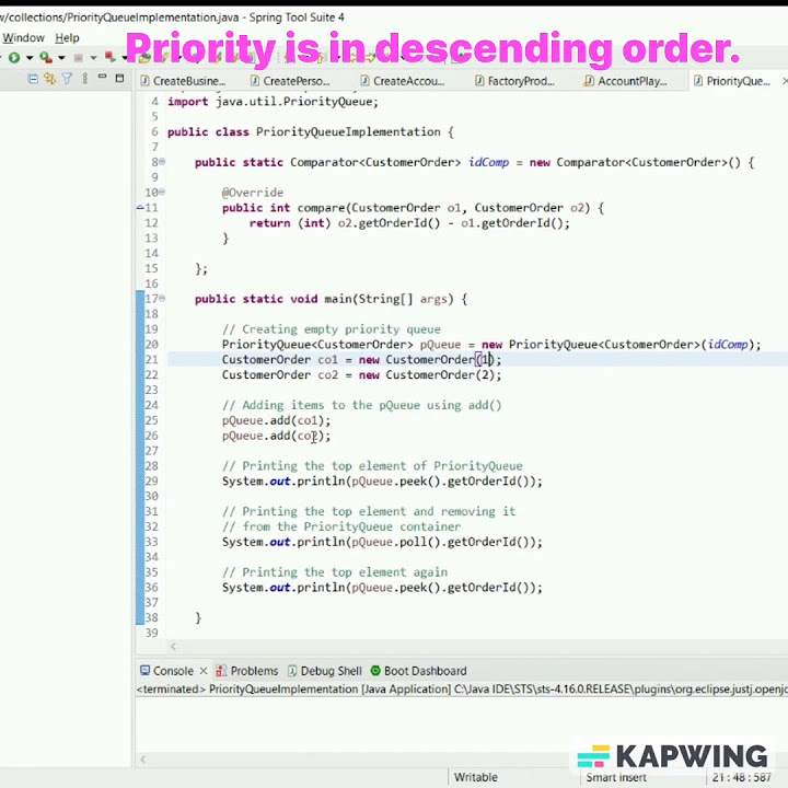 Java Collections [0.0.1] PriorityQueue #java #collection #priorityqueue ...