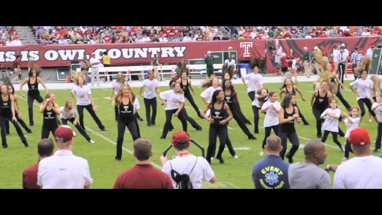 Temple U - Diamond Gems Dance Clinic - YouTube