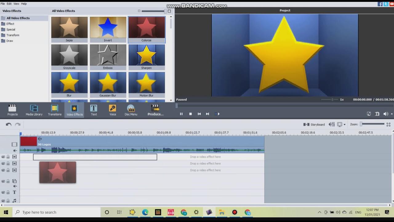 How To Make Creepypasta Major AVS Video Editor - YouTube