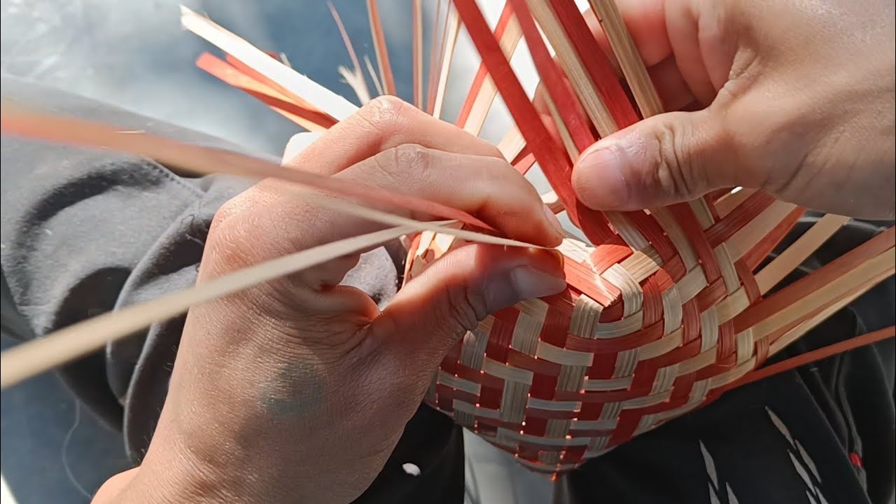 How to make craft|| Bamboo craft||Naga Bamboo Basket||Simple and easy ...