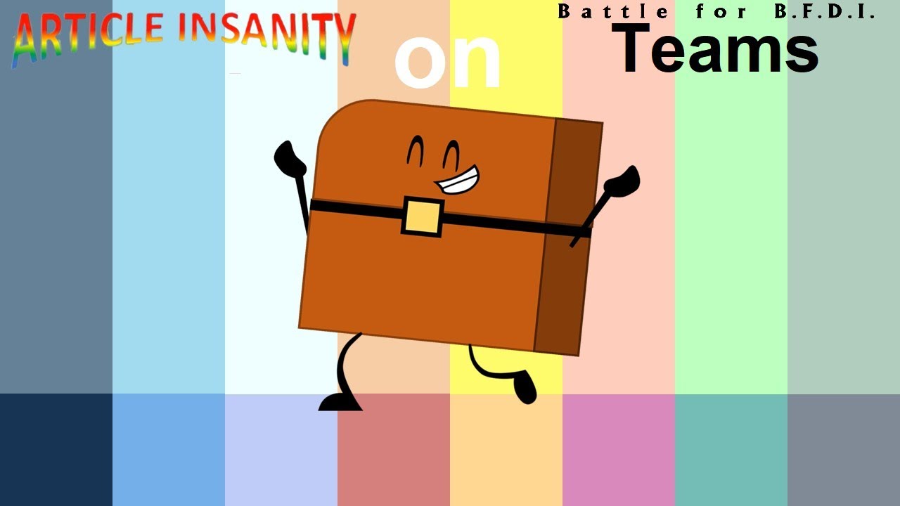 If Article Insanity Characters were on BFB Teams - YouTube