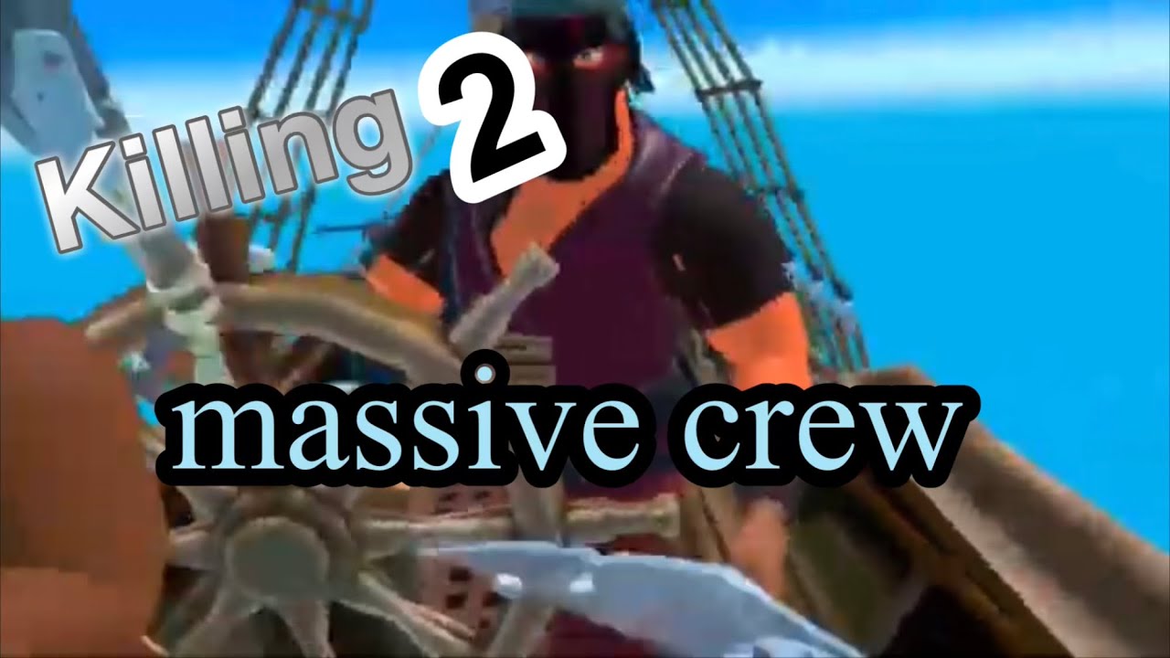 I killed 2 massive crew solo(sail vr) - YouTube