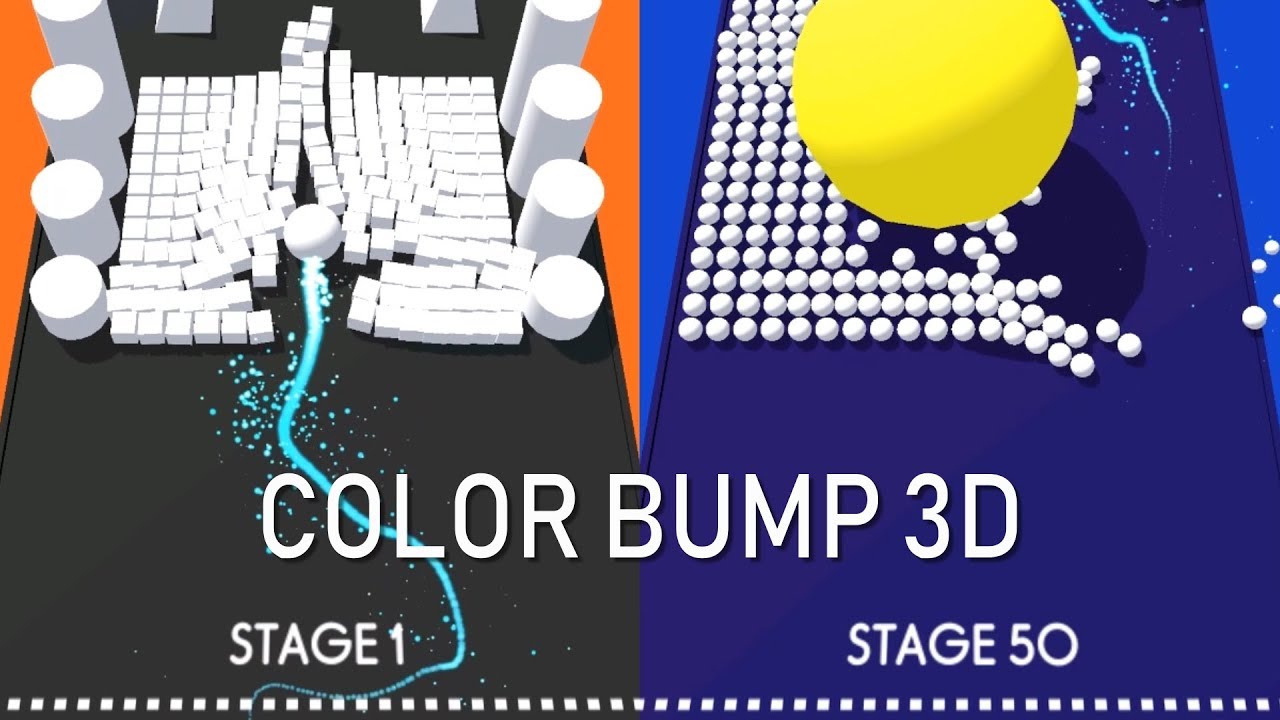 COLOR BUMP 3D | NIVELES 1 - 50 | Gameplay Español - YouTube