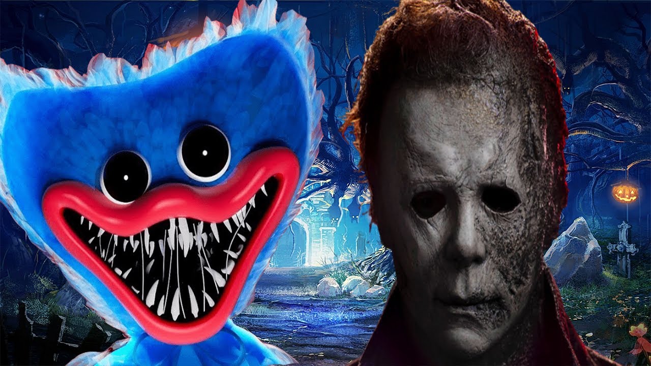 WWE 2K Horror Show: Michael Myers vs Huggy Wuggy (Poppy Playtime) - YouTube