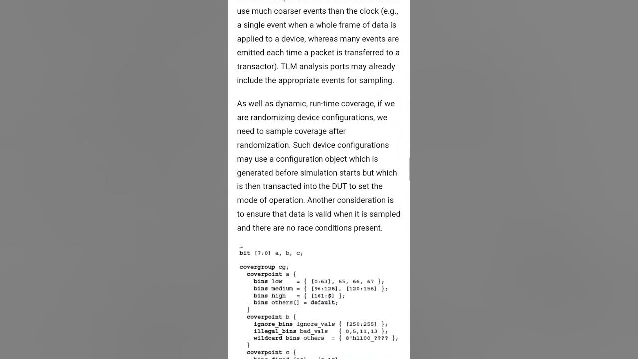 The ‘What’, ‘When’, and ‘How Much’ of functional coverage - YouTube