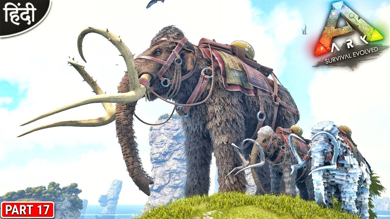 Ice Fire Colossus Mammoth Army is OP 🔥 : ARK : Primal Fear + Eternal ...