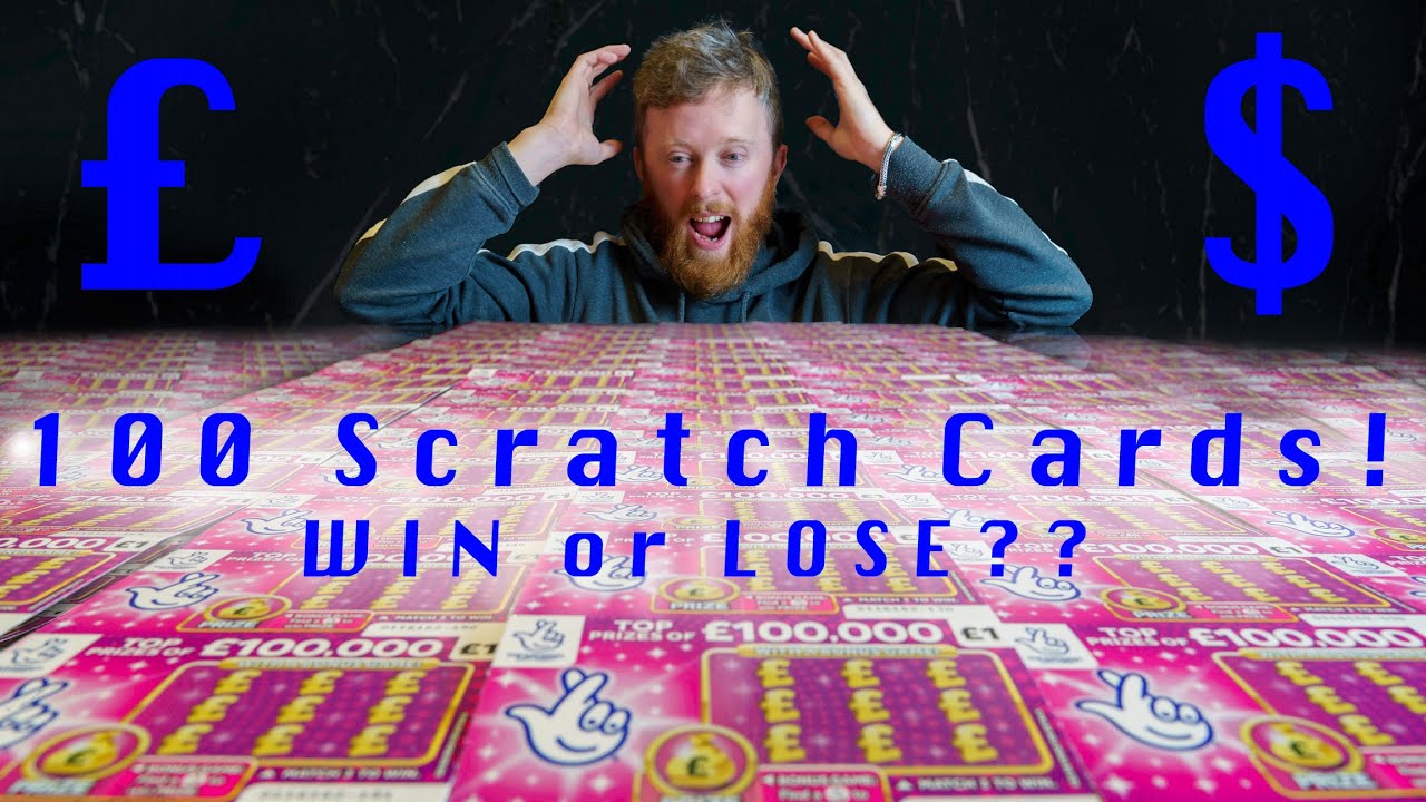 100 SCRATCH CARDS! - YouTube