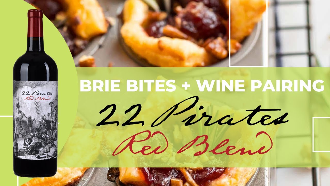 22 Pirates Appetizer Pairing: Cranberry Brie Bites - YouTube