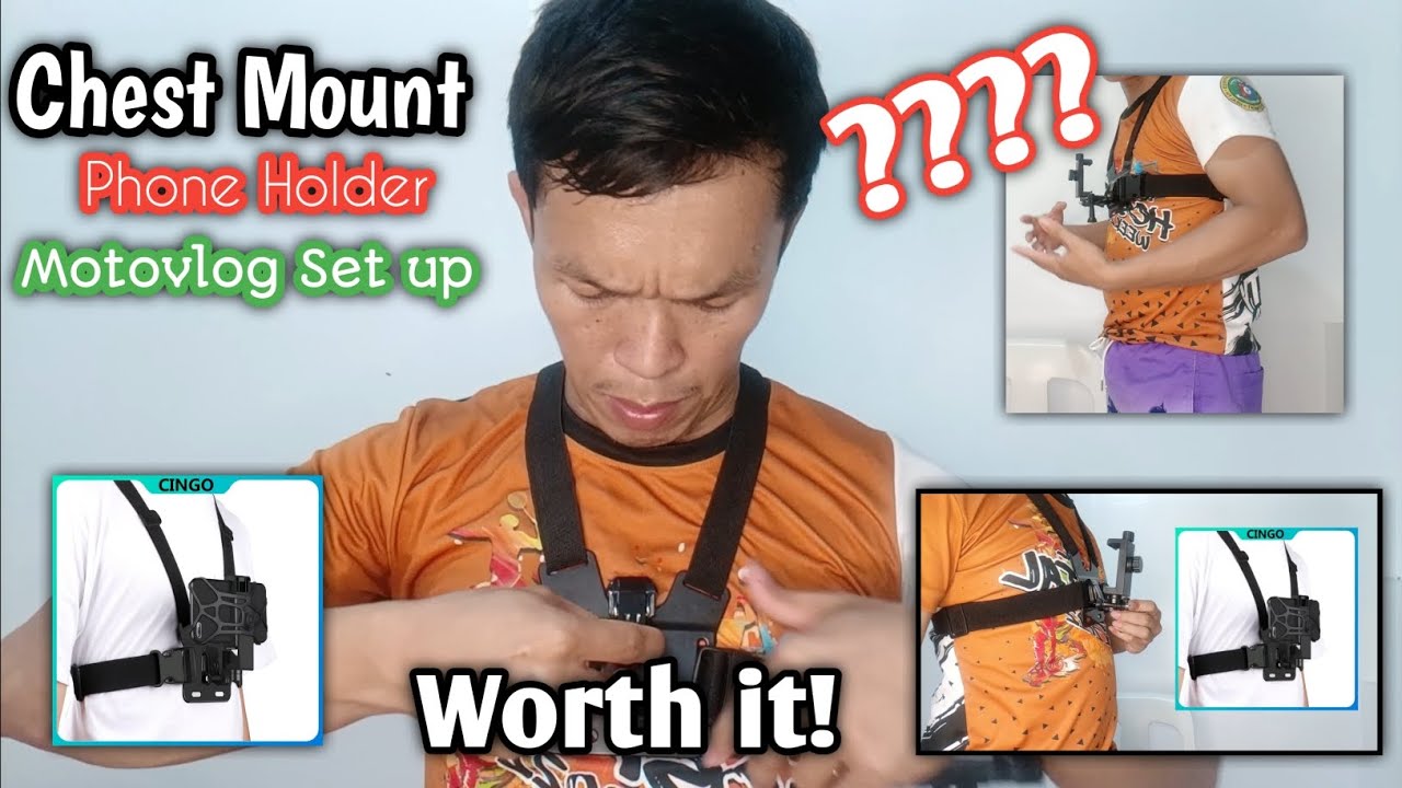 Caution! (Bisayang Daku) | Chest Mount Phone Holder Review! | Motovlog ...