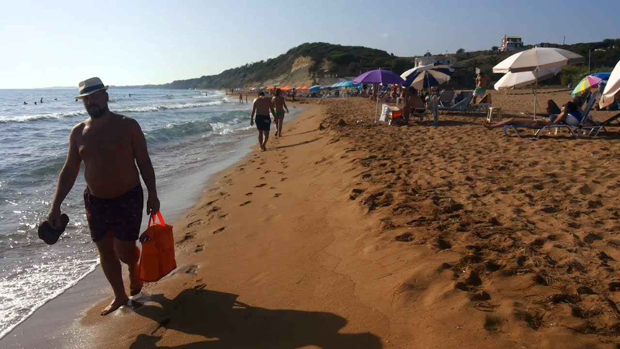 Marathias beach Kavos - YouTube