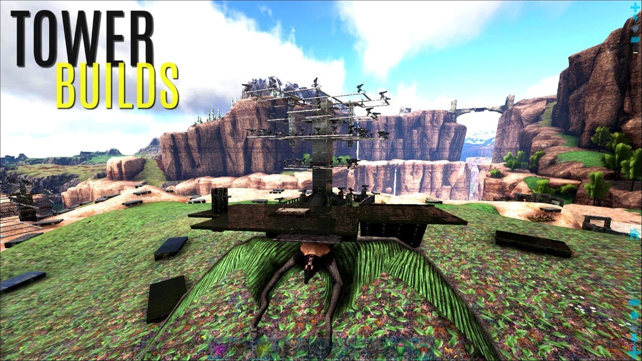 BUILDING TOWERS and Dino Mutations - Official PVP (E49) - ARK Survival ...