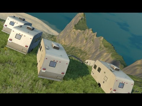 Beamng/Caravan Destruction 2 - YouTube