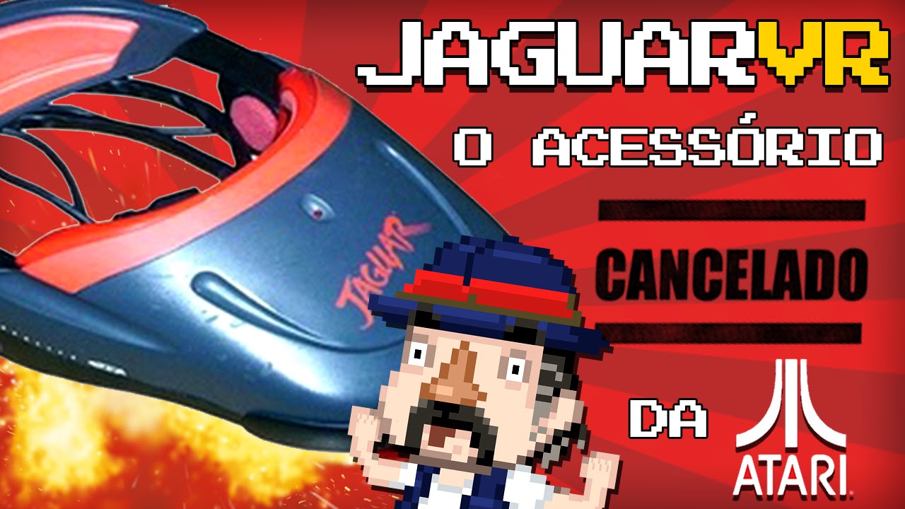 JAGUAR VR - O VIRTUAL BOY DA ATARI! - YouTube