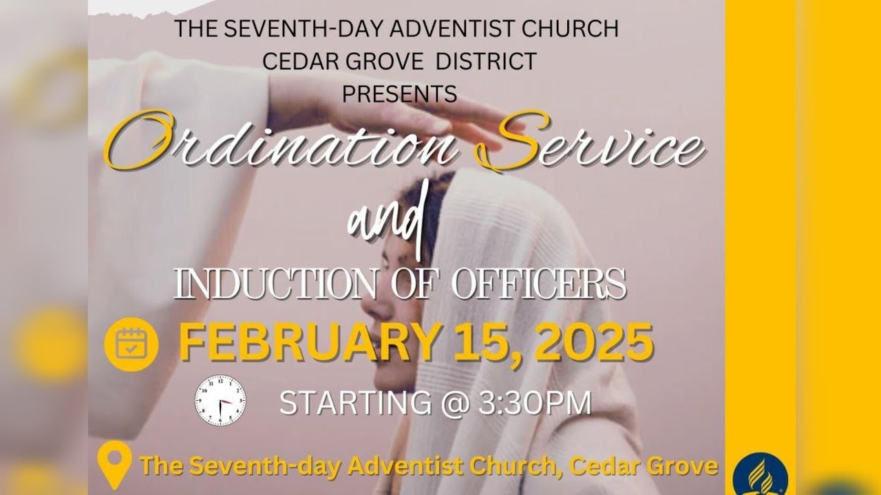 Seventh-day Adventist Church, Cedar Grove District || Ordination and ...