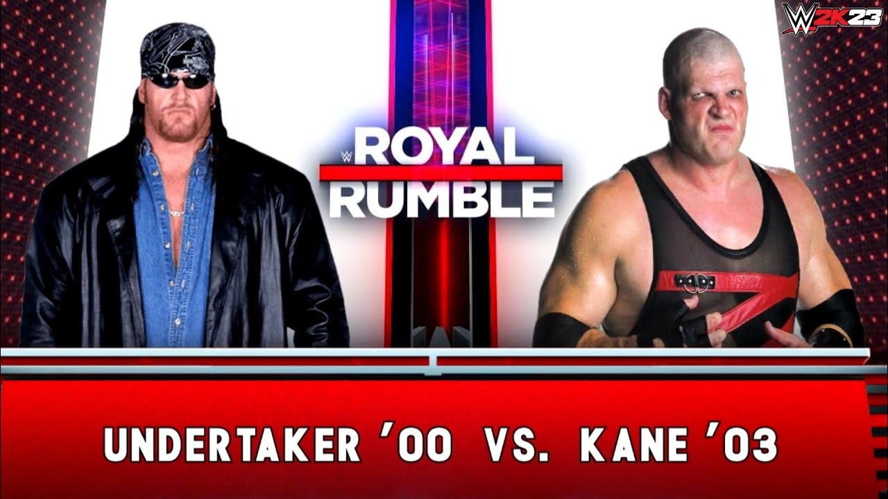 Full Match - Undertaker '00 vs. Kane '03: Royal Rumble|WWE 2K23 - YouTube