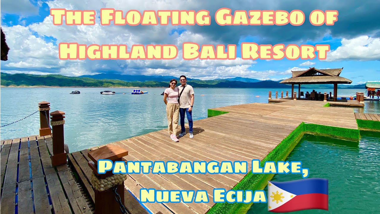 The Floating Gazebo of Highland Bali Resort located in Pantabangan Lake ...