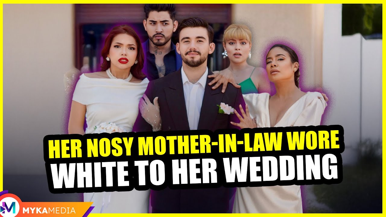 Her nosy mother in law wore white to her wedding - YouTube