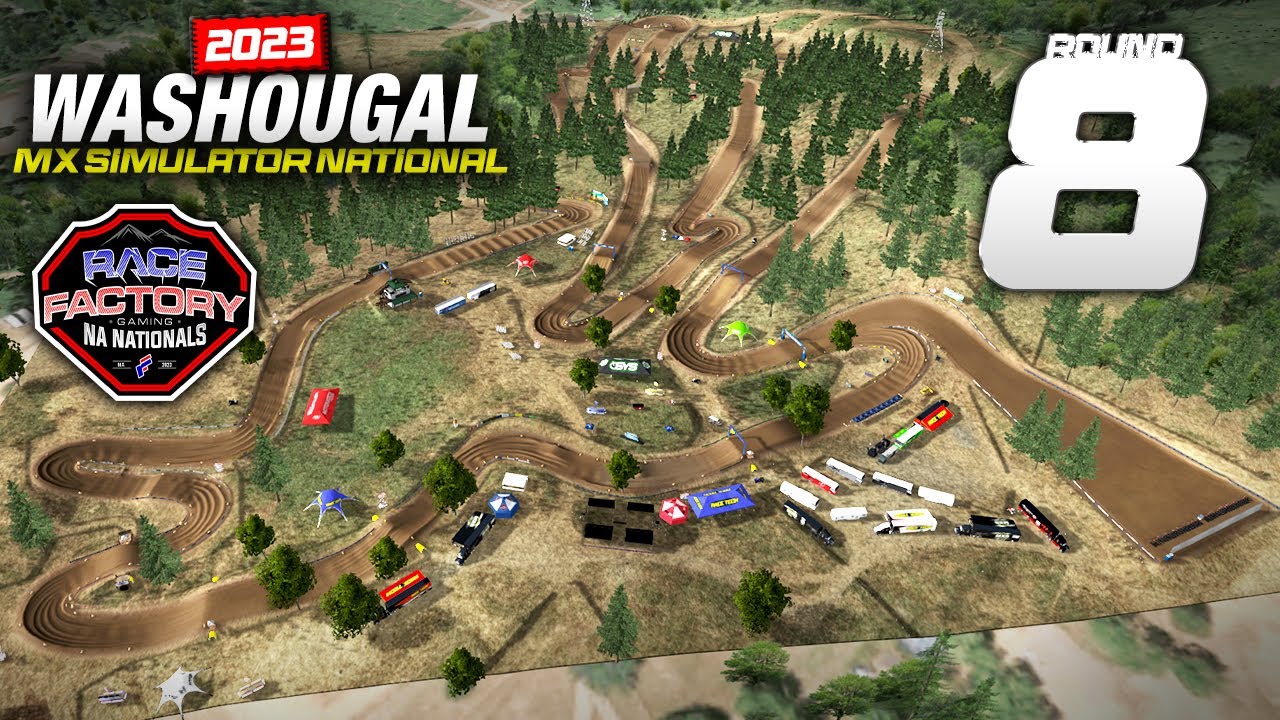 MX Simulator - 2023 RaceFactory Nationals Rd. 8 - Washougal - YouTube