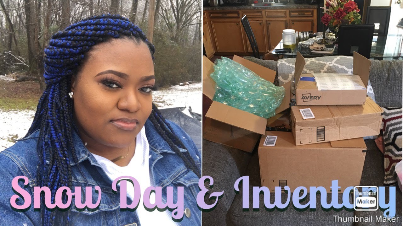 Snow Day/Inventory Haul - YouTube