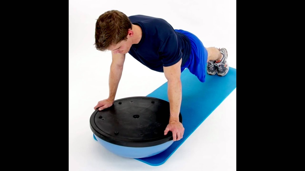 INVERTED BOSU - PUSH UPS -hep2go - YouTube