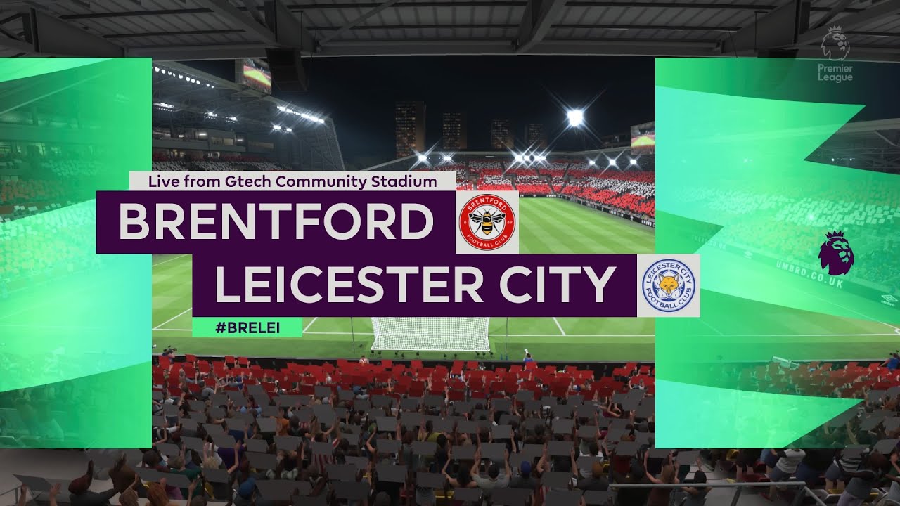 Brentford vs Leicester city | English Premier league highlights today ...