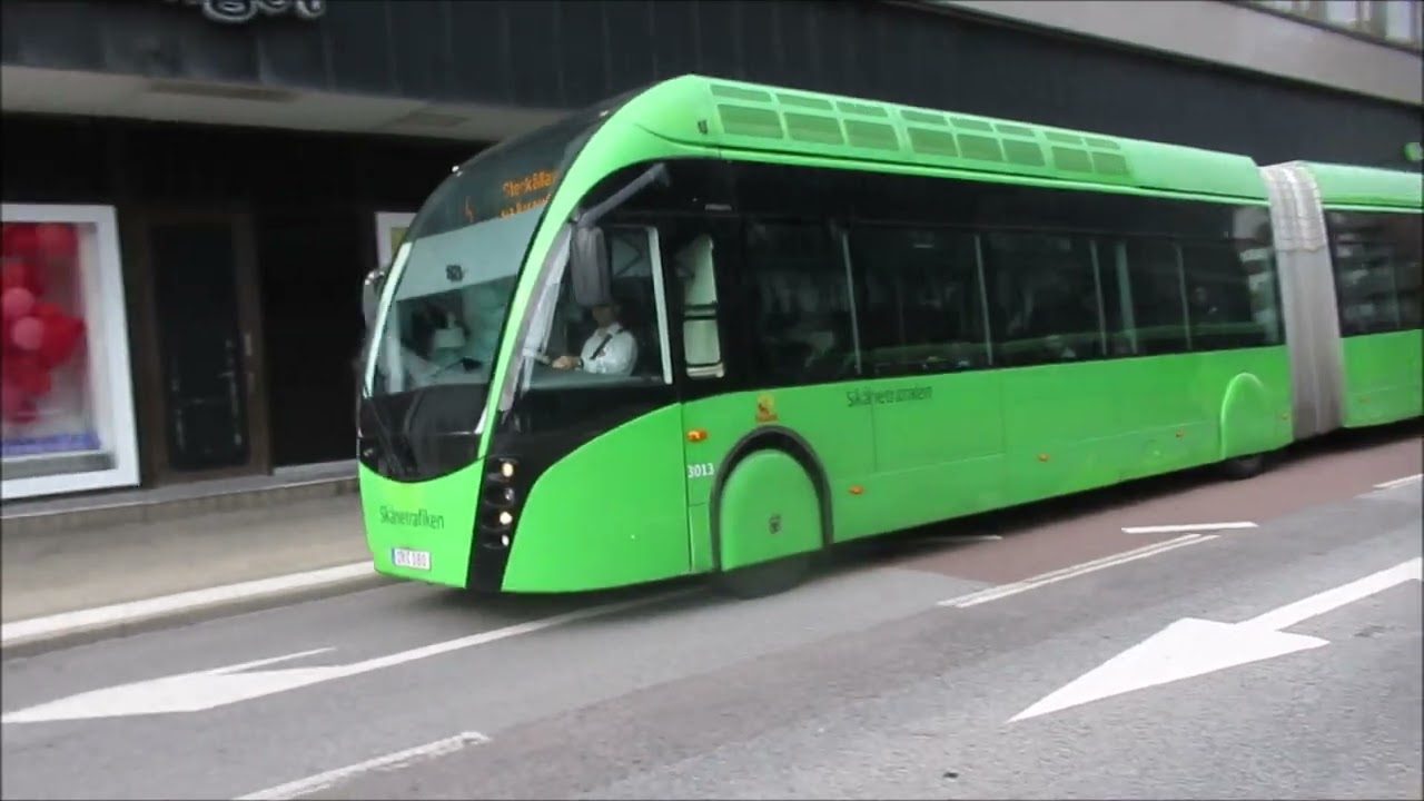 Tram-buses in Malmo - Van Hool - Exqui.City - Battery-electric double ...