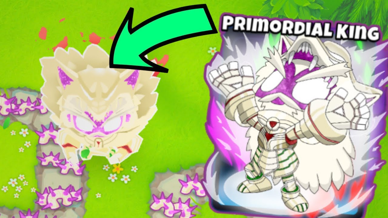 The DRUID PARAGON in Bloons Tower Defense 6!! (Primordial King) - YouTube
