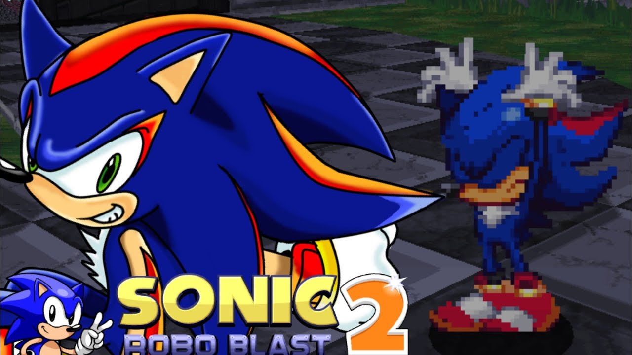 sonic robo blast 2 mod shadic the hedgehog - YouTube