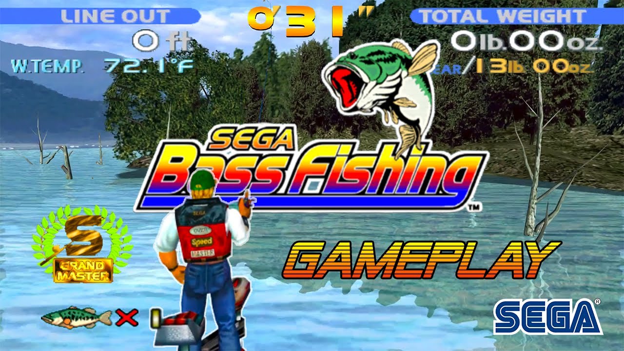 Sega Bass Fishing Arcade Gameplay - YouTube
