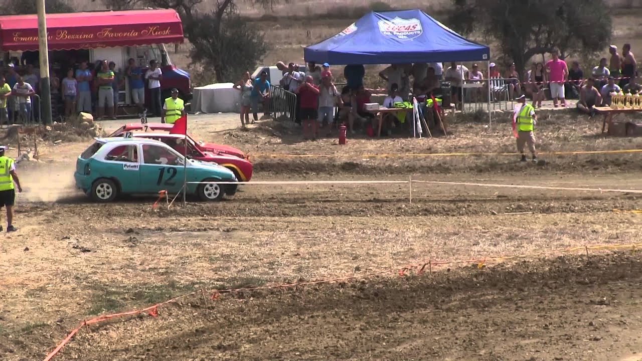 ASMK Autocross in Sannat Gozo 2014 - YouTube