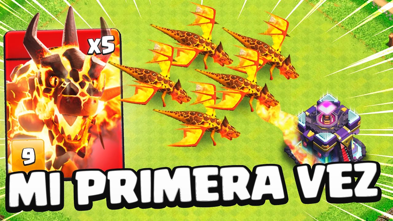 Qué tan FUERTES serán los SUPER DRAGONES 🤔 Clash Of Clans - YouTube