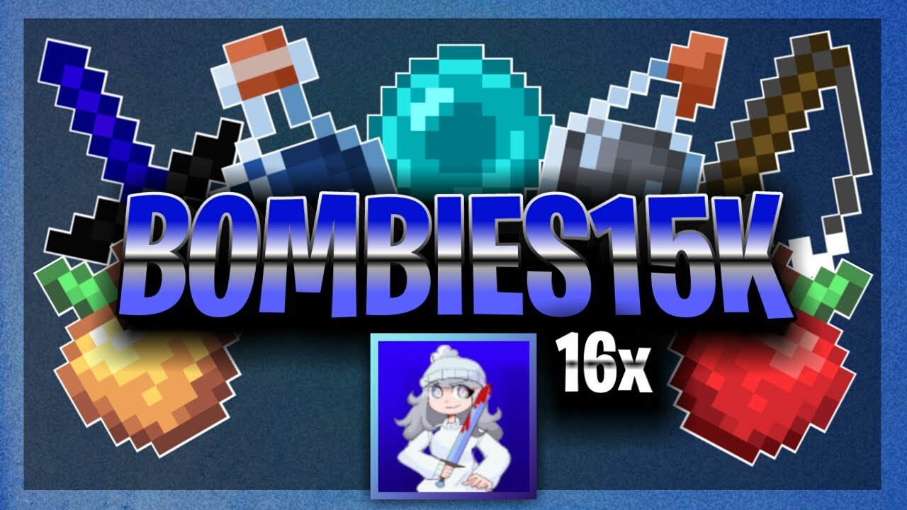 Bombies 15k Pack by bombies MINECRAFT PE 1.16 PVP TEXTURE PACK REVIEW ...