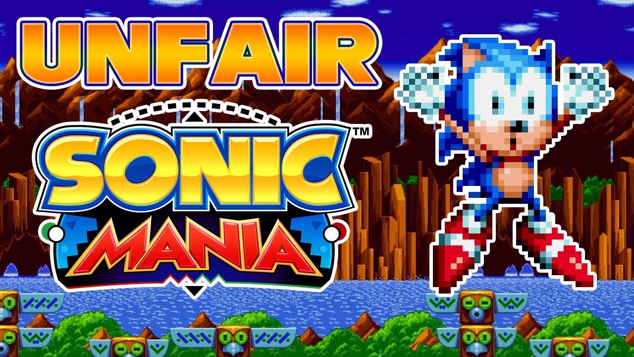 Unfair Sonic Mania - Green Hill Act 1 - Walkthrough - YouTube