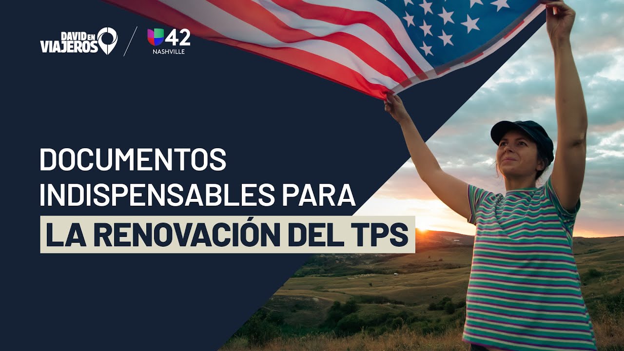 Documentos indispensables para la renovación del TPS - YouTube