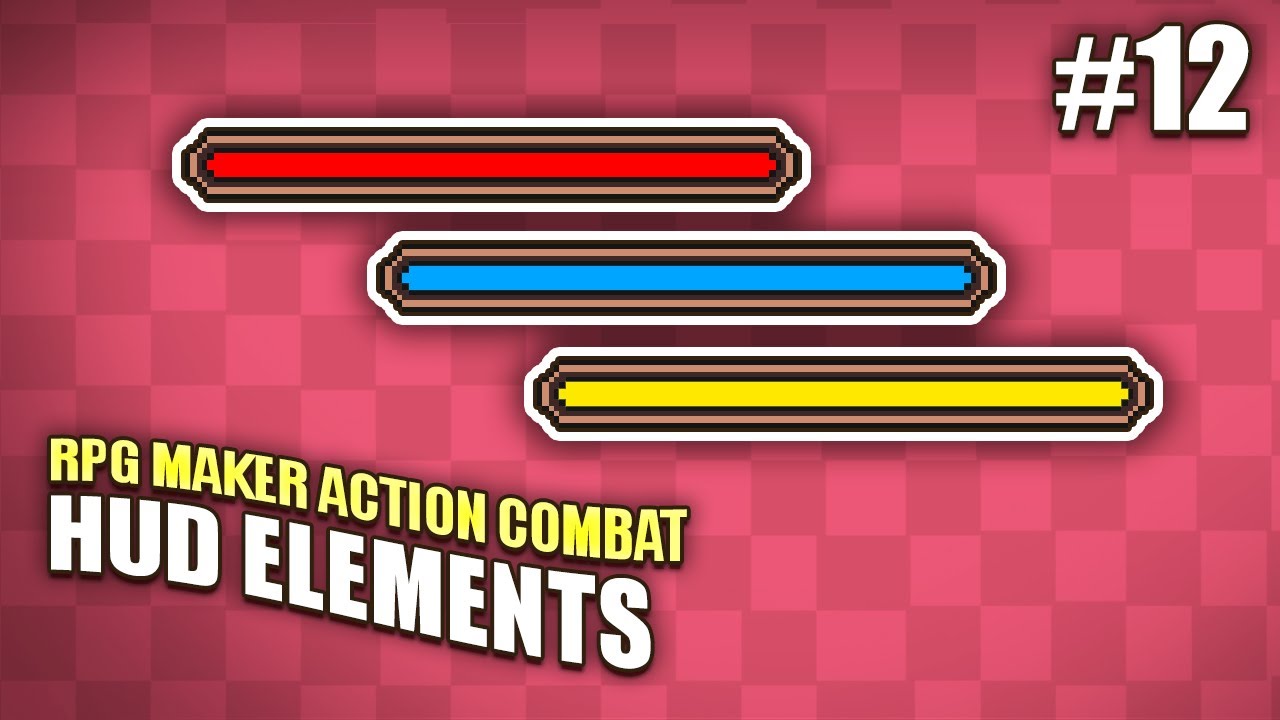 RPG Maker Action Combat - Create HP MP EXP bars - Part 12 - YouTube