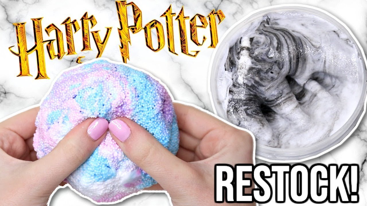 HARRY POTTER SLIME RESTOCK! MySlimeShack Slime Shop Restock February 9 ...