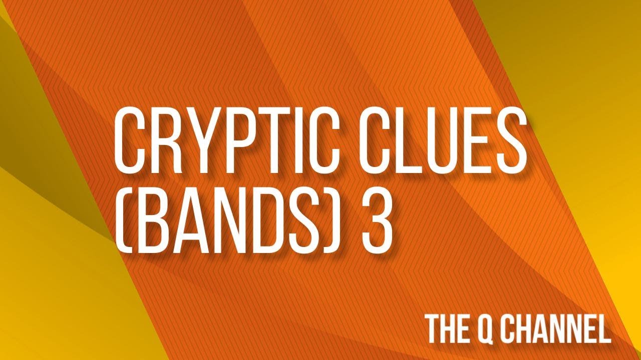 Cryptic Clues (Name the Band/Group) Quiz Round 3 - YouTube