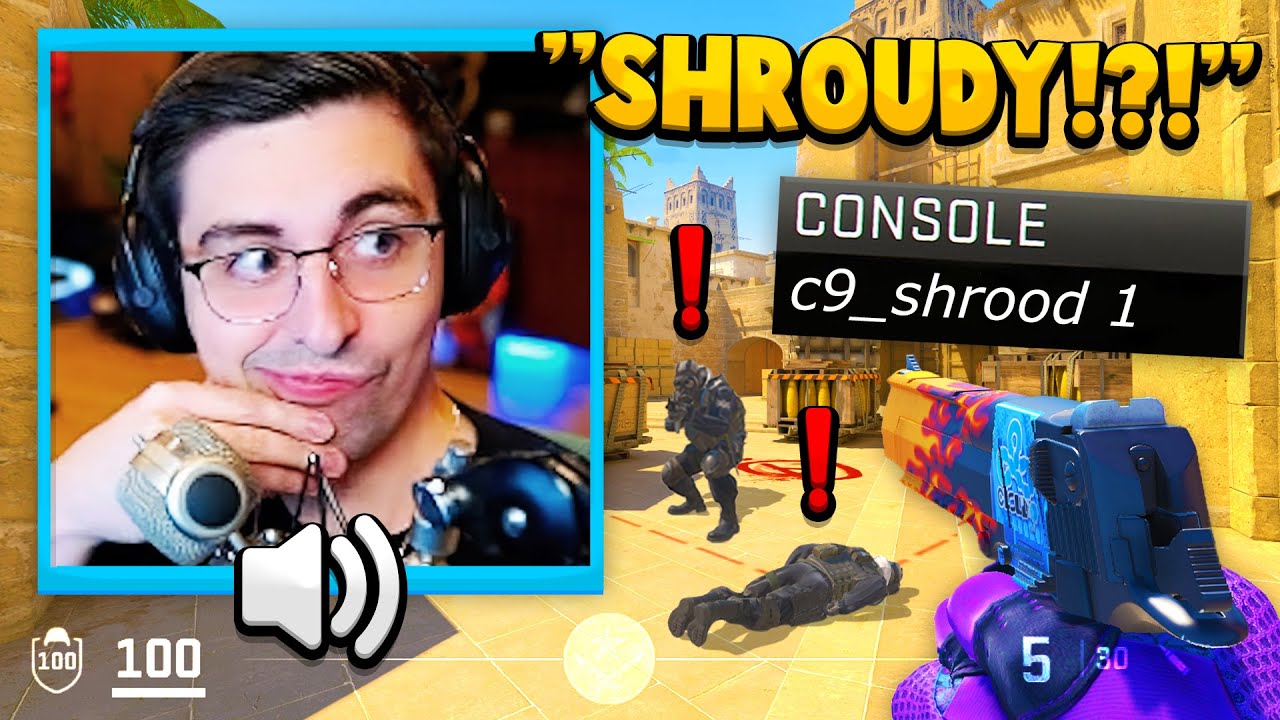 SHROUD CAUGHT SECRETLY PLAYING CS2!? *C9 SHROOD IS BACK?!* CS2 Daily ...